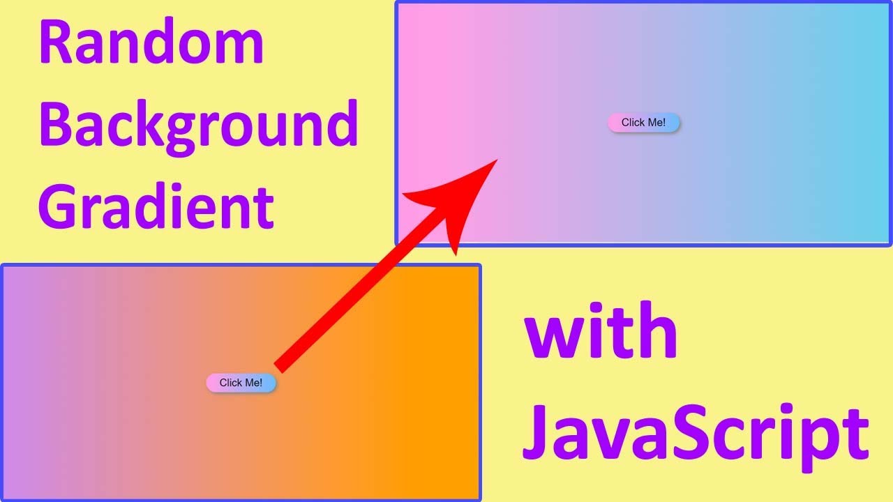 How to make Random Background Gradient Generator with JavaScript in 2020