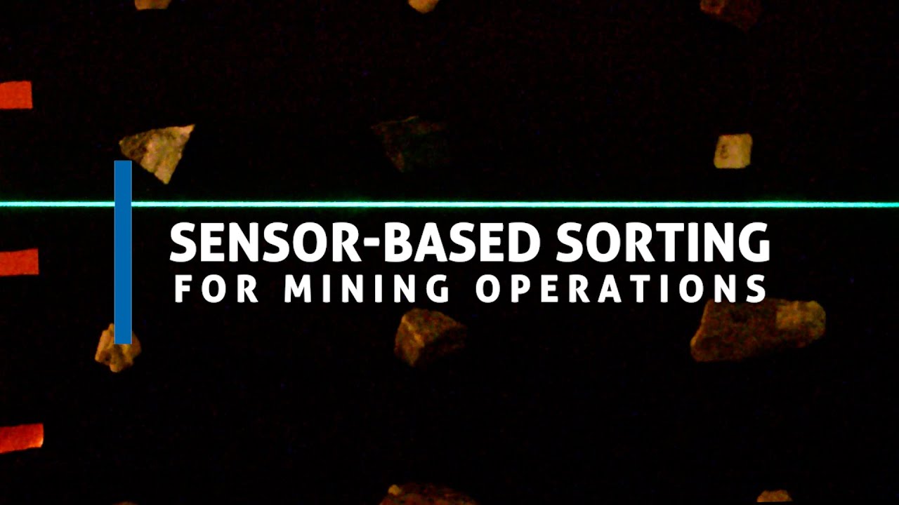 SRC Sensor-Based Sorting for Mining Operations