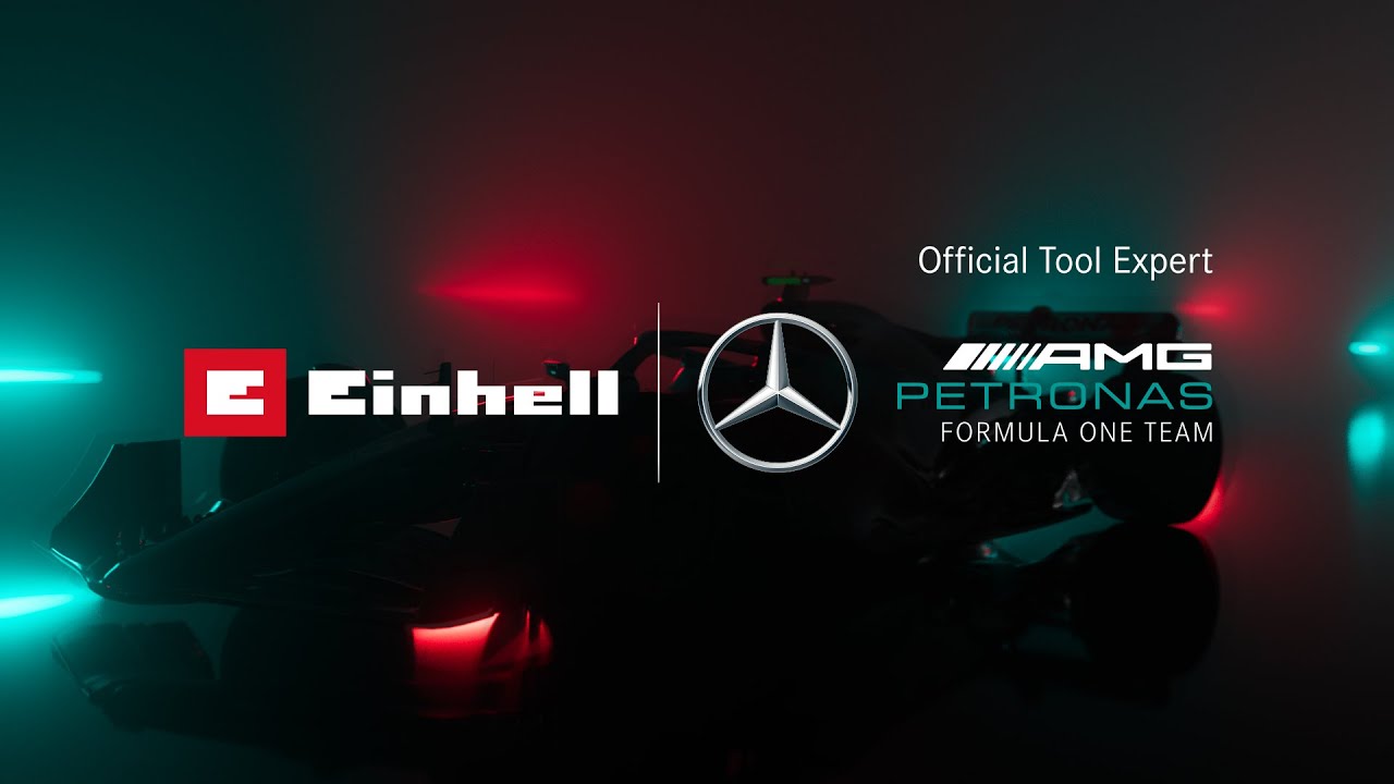 Einhell becomes partner of the Mercedes-AMG PETRONAS F1 Team
