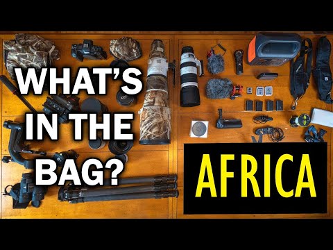 What to bring on a photo safari to Africa?