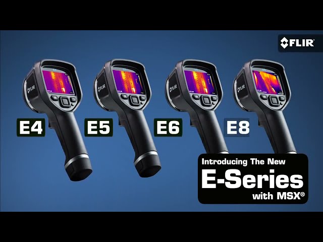 FLIR Handheld Thermal Cameras - FLIR E8XT - IR Thermal Imaging Camera With MSX, 320x240 (76800 ...
