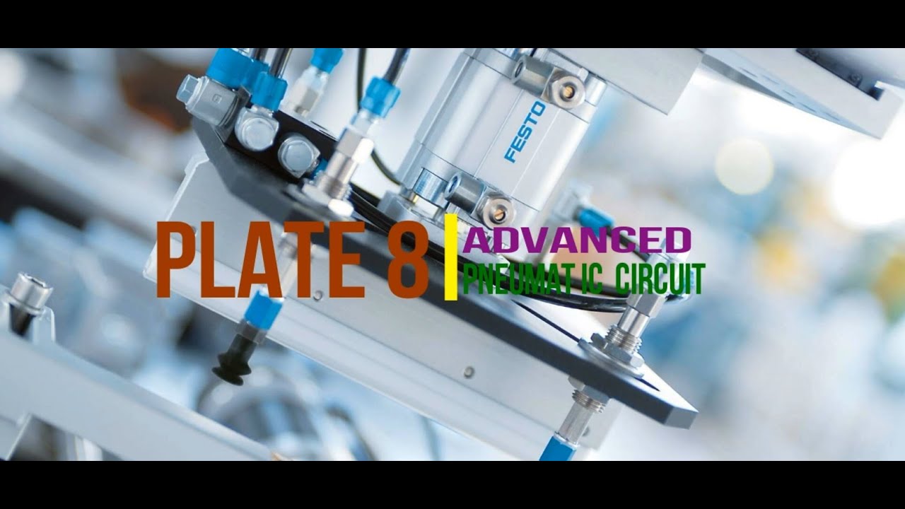 Advanced Pneumatic Circuit; A+A-A+A-B+B-C+C- Sequence