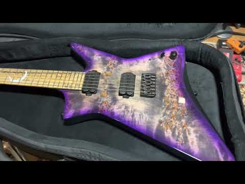 Kiesel Hyperdrive USA Custom Shop 2021 Trans Purple | Reverb