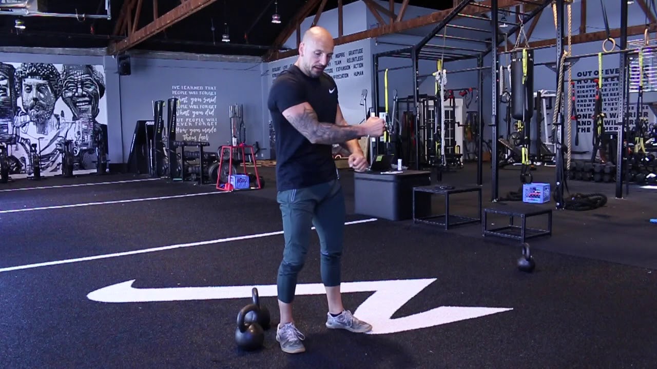 How To Double Kettlebell Clean - Short and Effective Tutorial