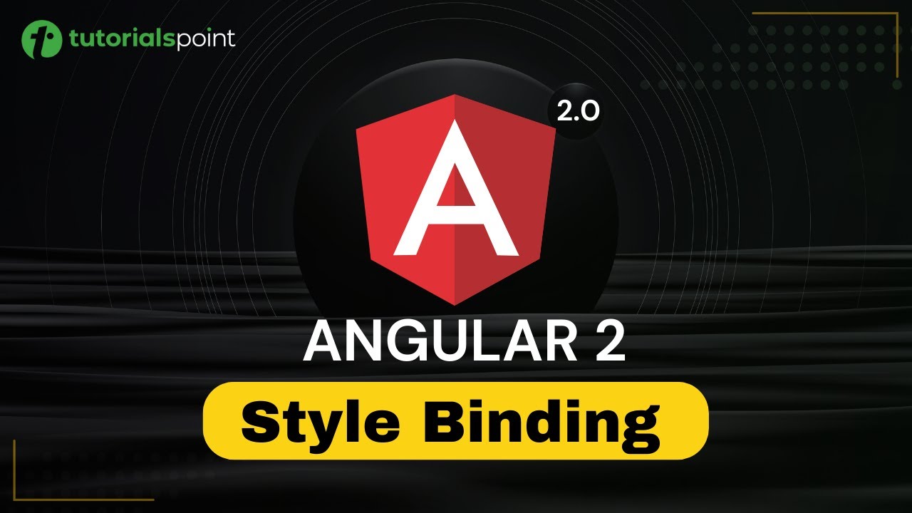 Angular 2 Style Binding | Angular 2 Training | Tutorialspoint