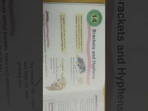 Brackets and Hyphens in English Grammar