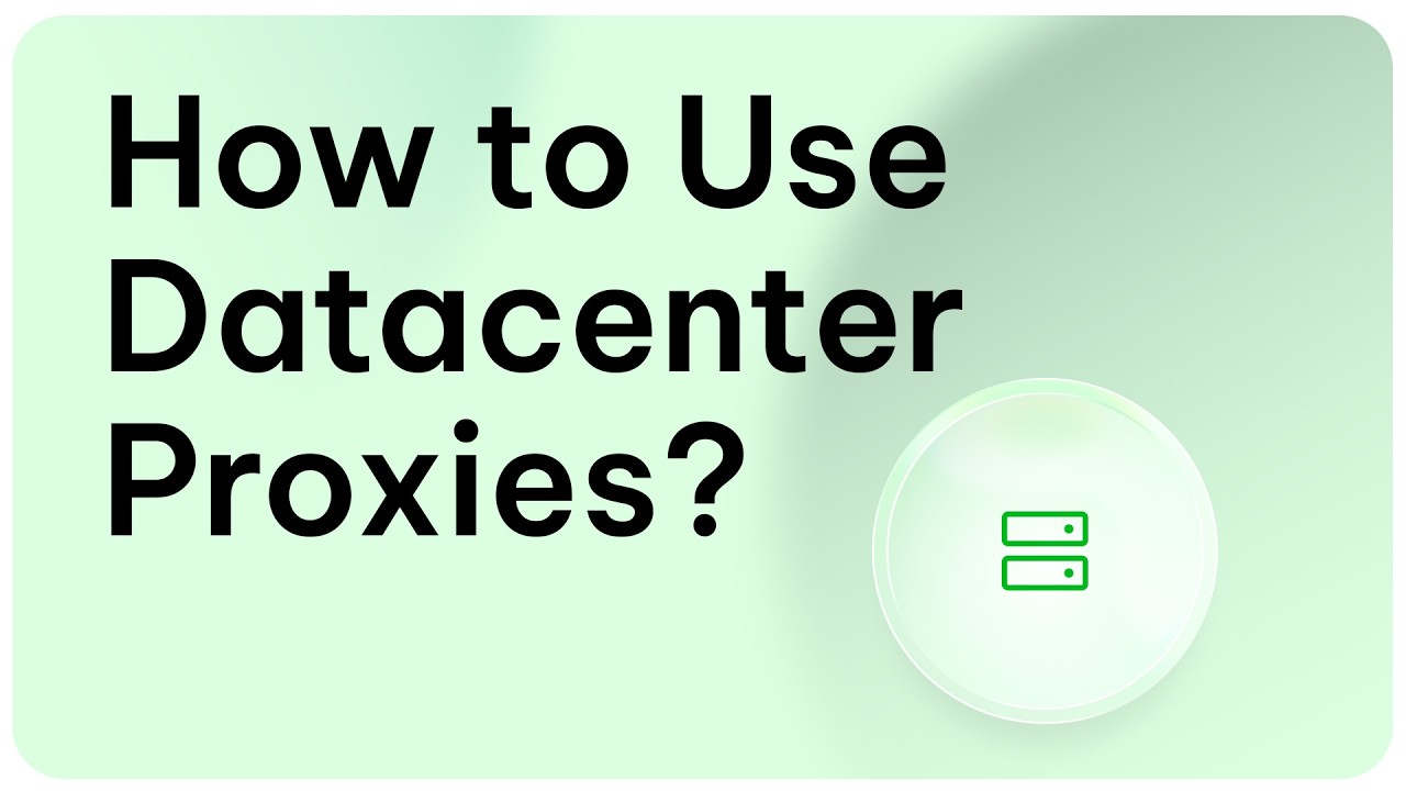 How to Use Datacenter Proxies?