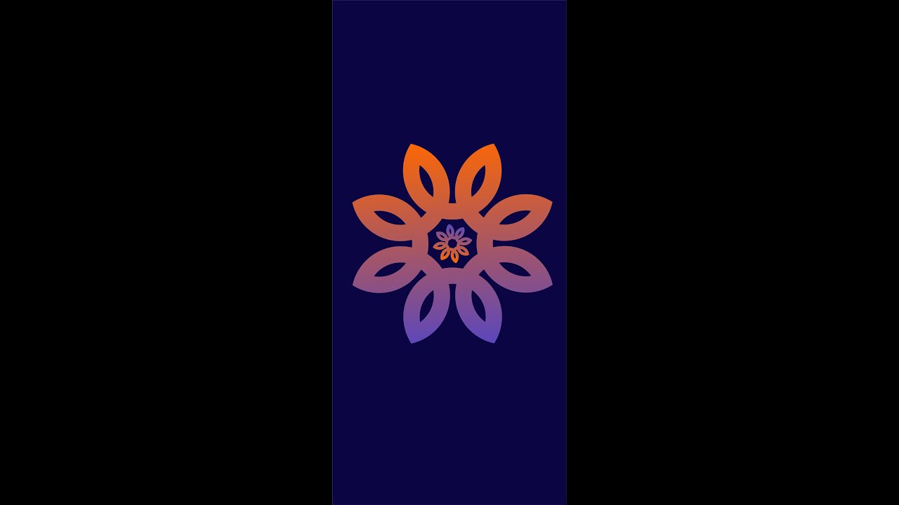 Premium Gradient Flower Design | Adobe Illustrator Tutorial
