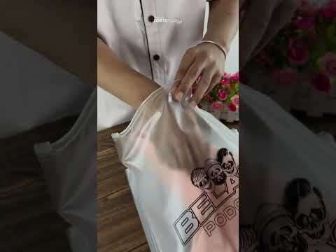 Plastik Packing Bag model Mika Zipper, rekomend untuk Kaos 🤩