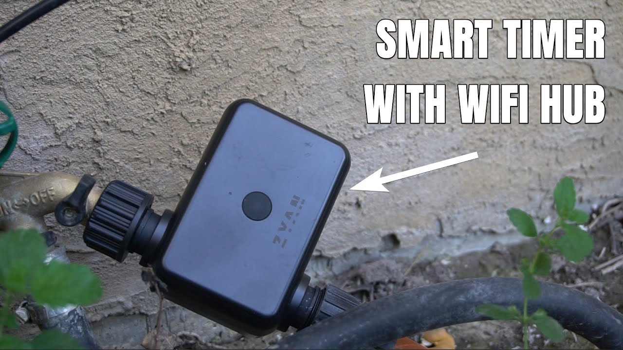 Never Forget to Water Your Lawn Again with Smart Water Timer & WiFi Hub