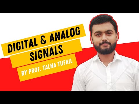 What are Digital and Analog Signals with Examples in Urdu / Hindi