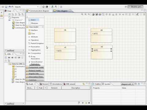 Hints for UML Communication Diagrams with Modelio 2