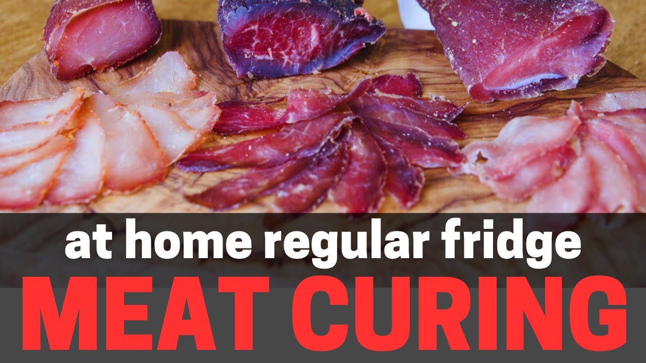 Meat Curing  at Home in Your Regular Fridge