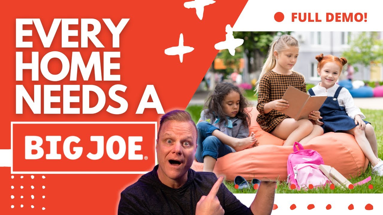 Big Joe Classic Beanbag Is a Comfy Seating Game-Changer!