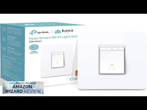 Kasa Smart Dimmer Switch HS220 Single Pole Needs Neutral Wire 2.4GHz Wi-Fi Review
