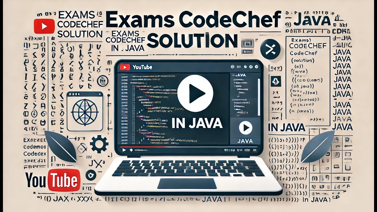 Exams Codechef solution in java
