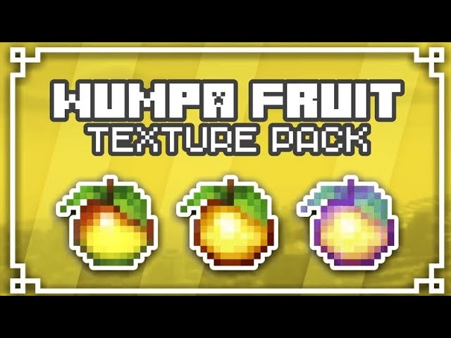 Wumpa Fruit Minecraft Texture Pack