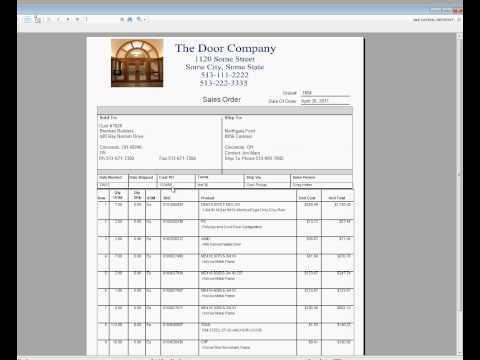 Sales Orders, Invoices, Purchase Orders