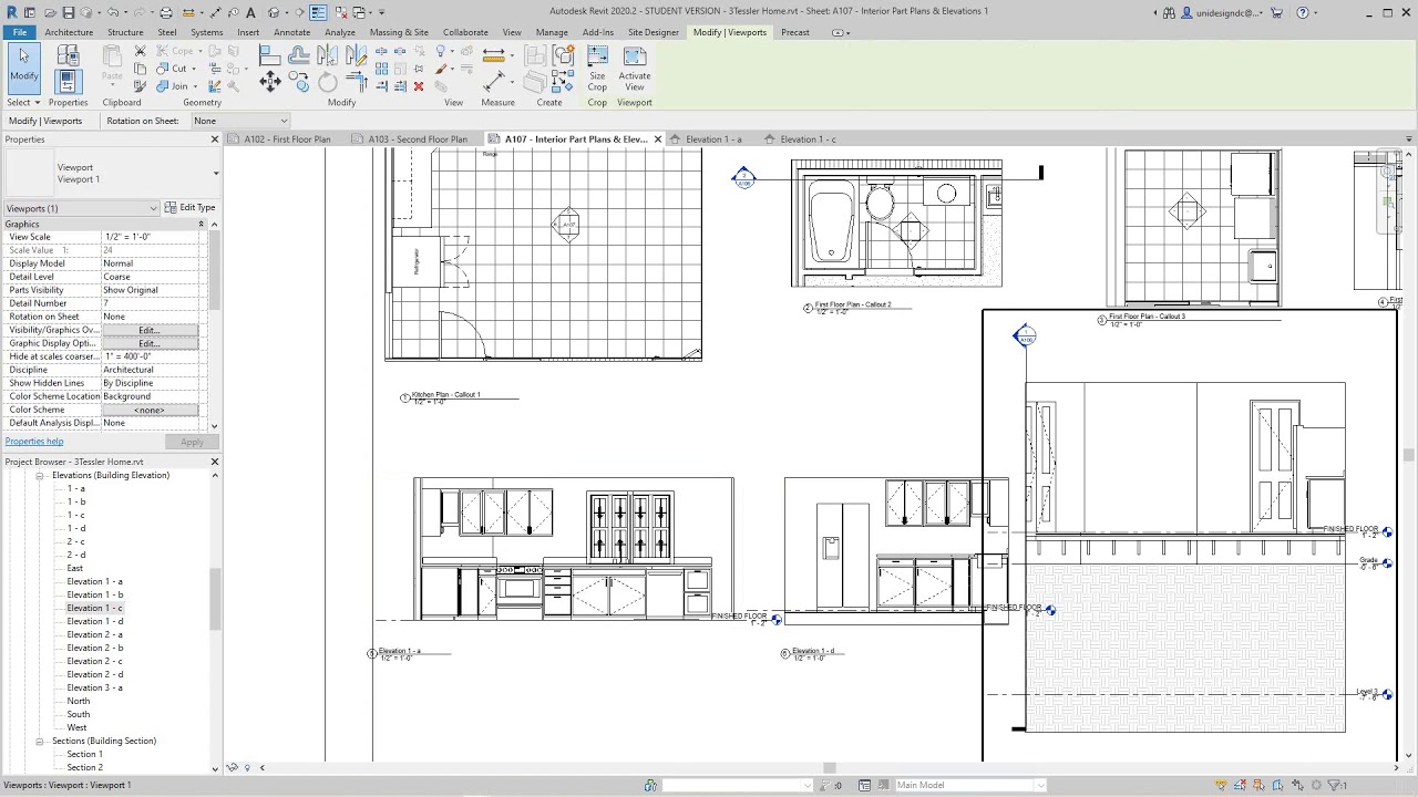 Revit Interior Elevations  Documents 30