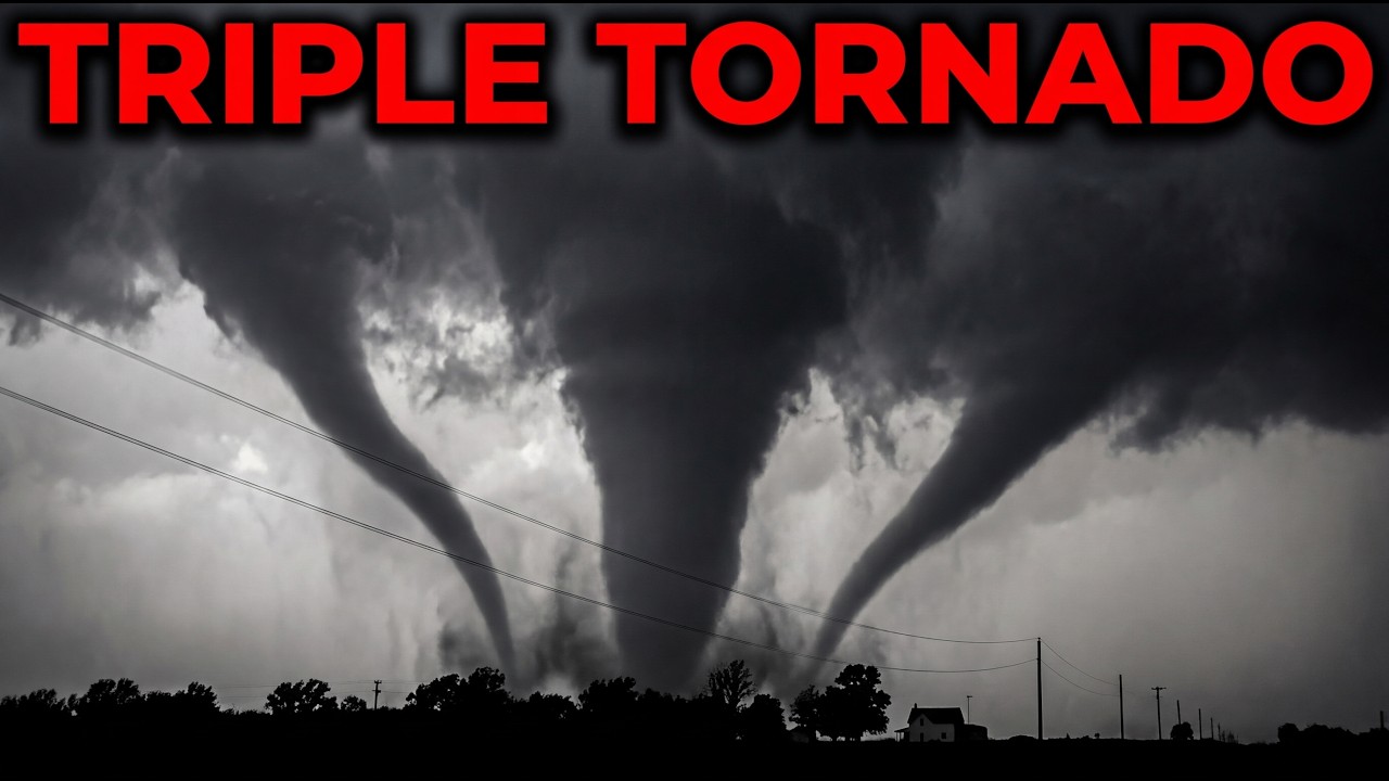 Three Tornadoes Merged Into One — Then It Became an EF4.
