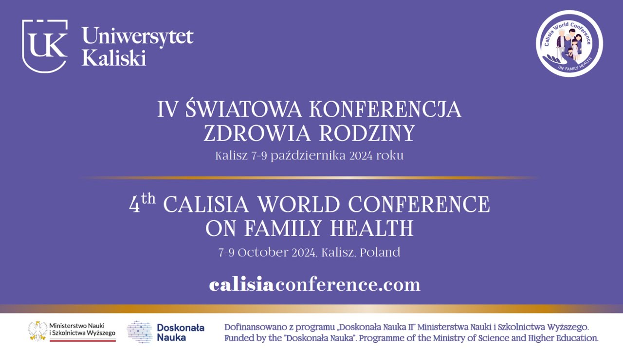 4rd Calisia World Conference on Family Health [ENG) 08.10.2024