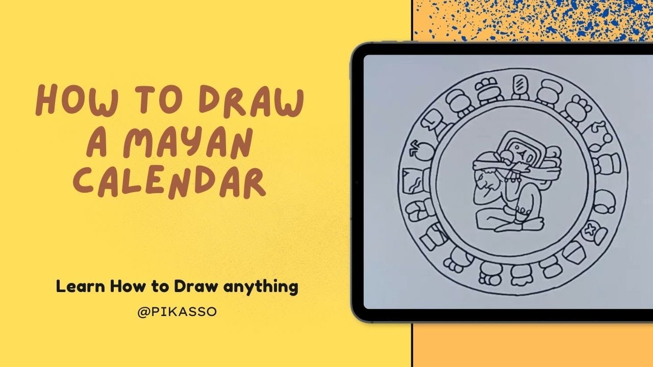 How to Draw a Mayan Calendar