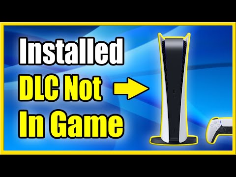 How to Fix PS5 Installed DLC & Add Ons not in GAME (Download Fast!)
