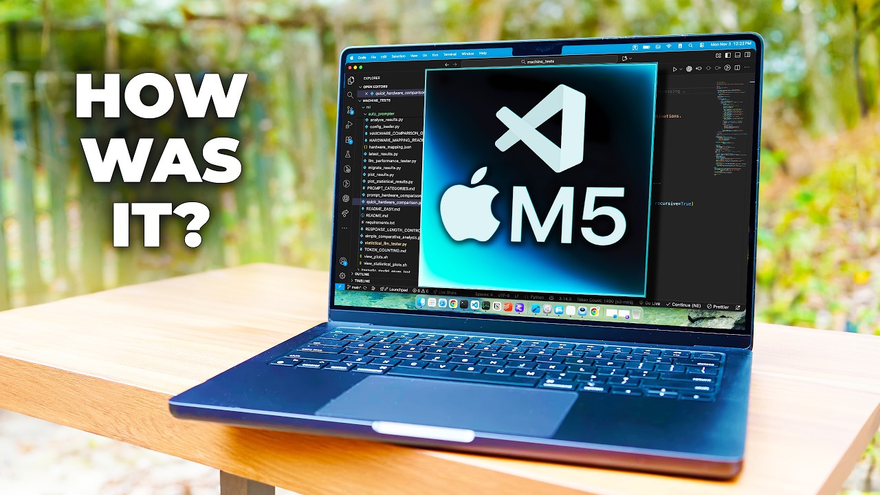 M5 MacBook Pro after a week... developer's machine