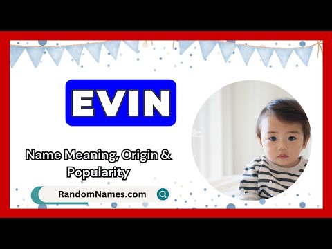 Evin - Baby Boy Name Meaning, Origin & Popularity - RandomNames.com