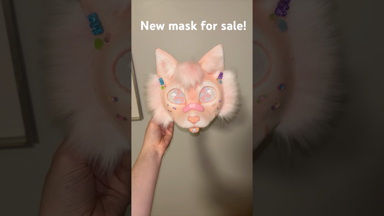 New mask for sale!! #therian #therianthropy #fyp #therianmask #theriangear