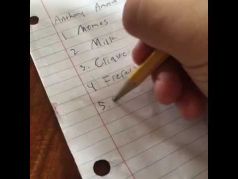 Panic! Spelling Test - Anthony Amorim