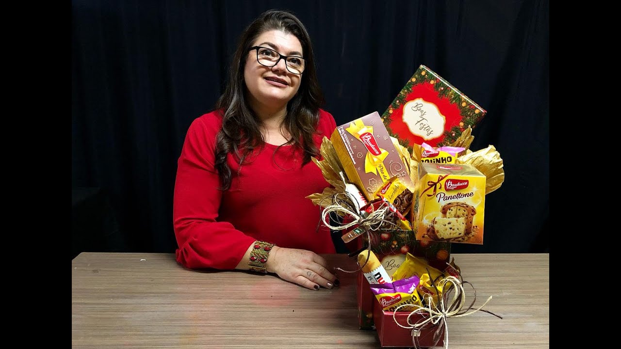 Aprenda a Montar uma Cesta de Natal de Forma Simples e Fácil.