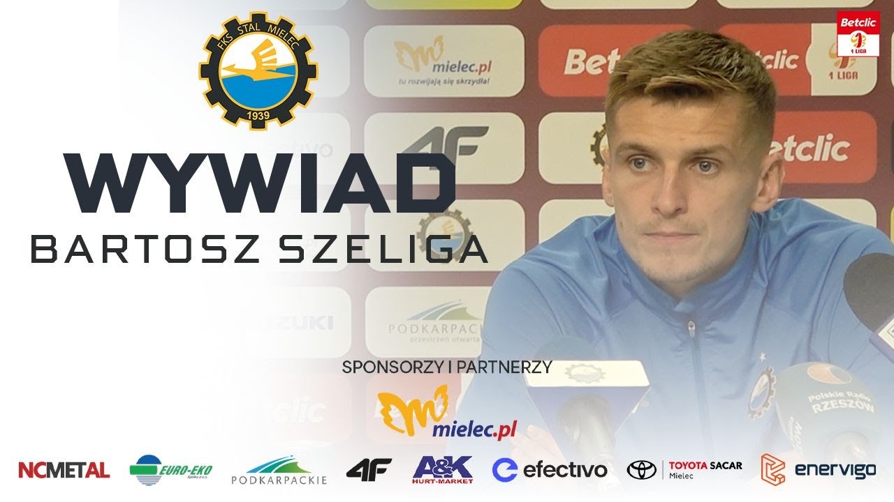 Wywiad: Bartosz Szeliga - FKS Stal Mielec SA