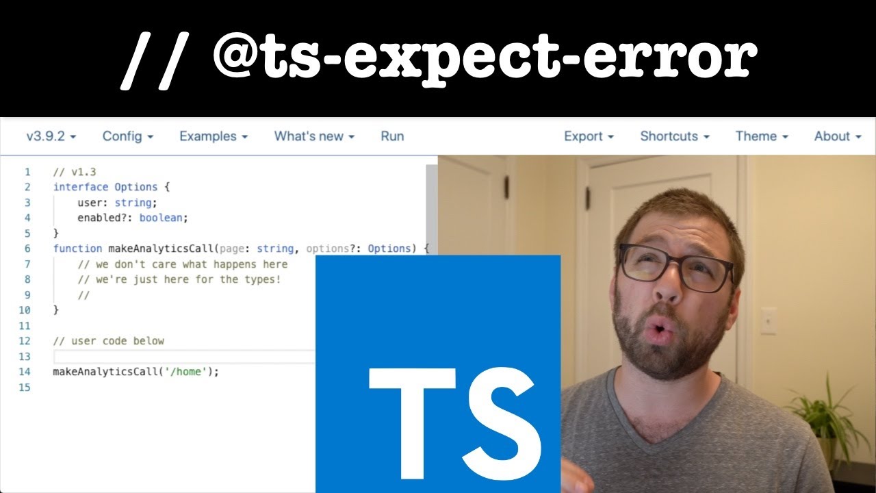 TypeScript's @ts-expect-error: The best way to ignore errors