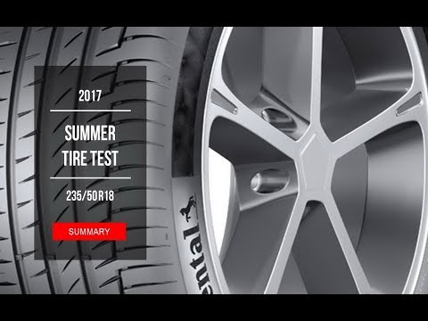 R18 Summer Tire Test Results | 235/50