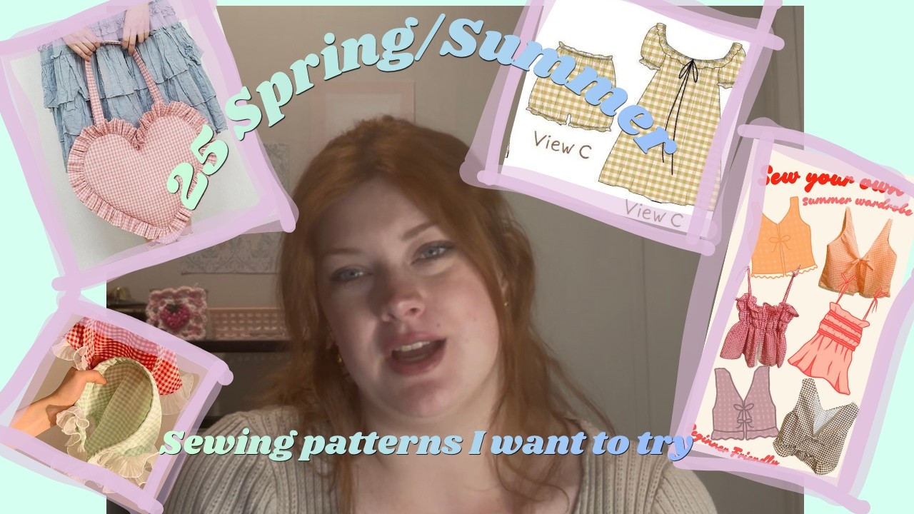 25 spring/summer sewing patterns I want to try in 2026!