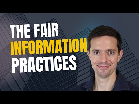 The Fair Information Practices (FIPs) - CIPP/US Certification
