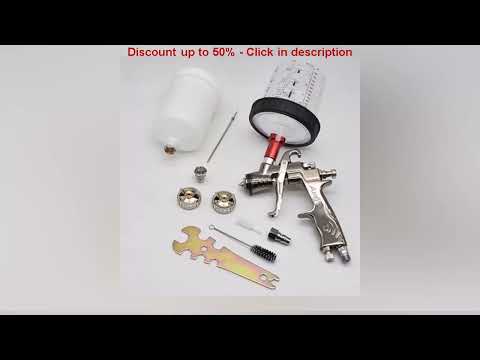Original LVLP Car Spray Gun AUARITA MP-500 Spray Paint Gun 1.3/1.7mm Nozzle With 600CC Paint Mix