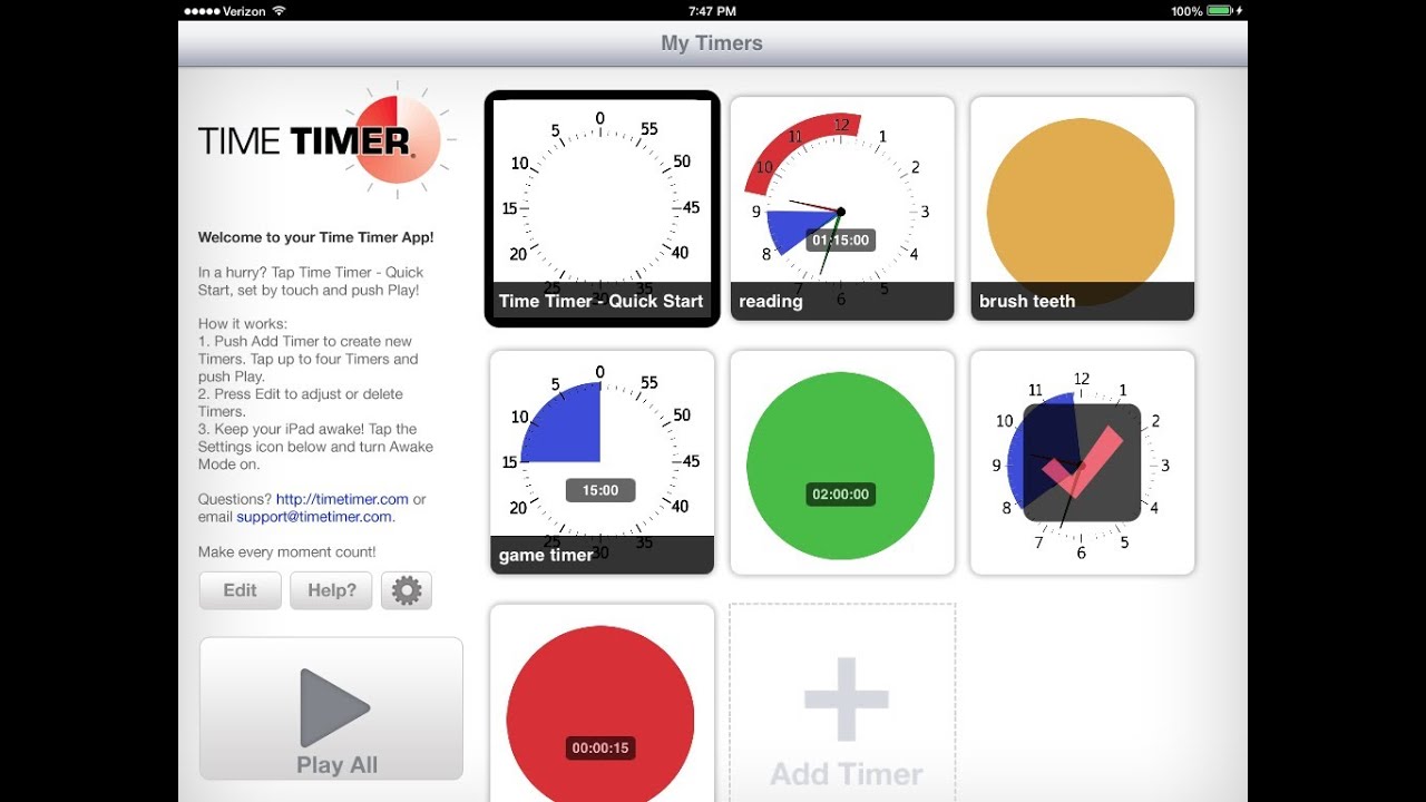Time Timer: iPad Edition