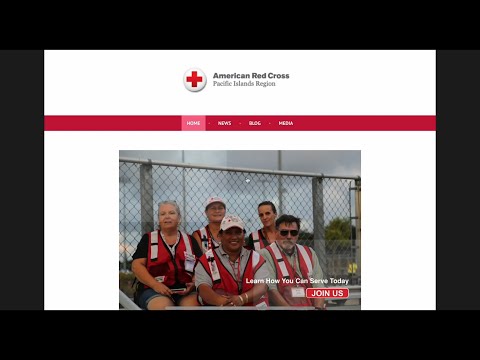 Developing a Website and Newsletter for the American Red Cross