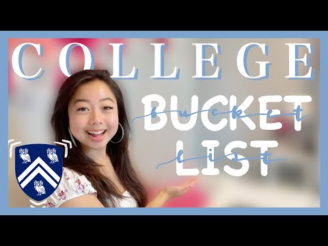 MY UNIVERSITY BUCKET LIST | Rice University | Everything I want to do in college and in Houston, TX