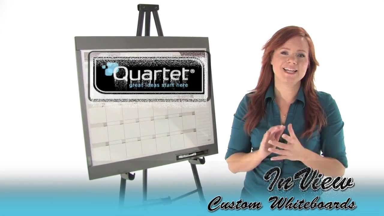 Quartet InView Custom Whiteboard Series