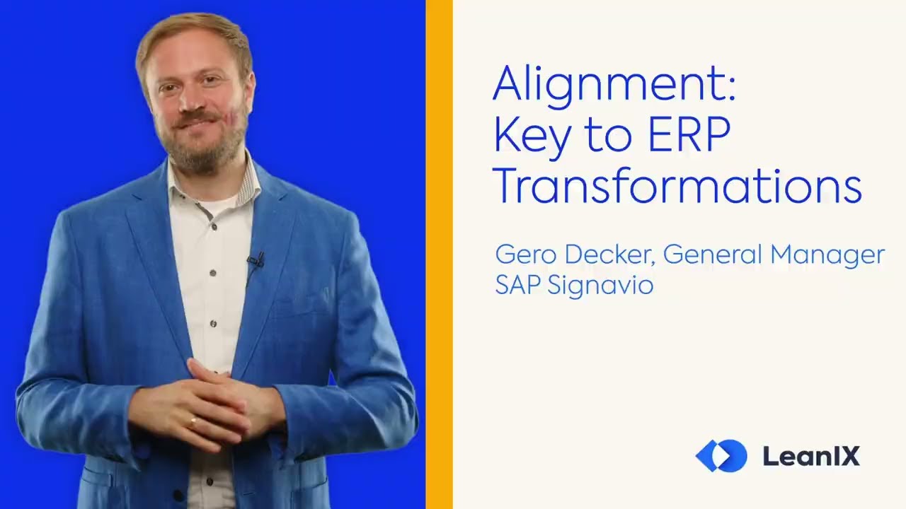 What is the Key Element of ERP Transformation? | LeanIX