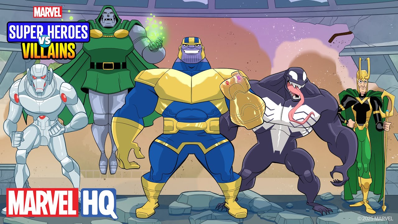 Marvel's Super Heroes vs. Villains 🦸🦹 | All Episodes Compilation (Eps 1-6) | @MarvelHQ
