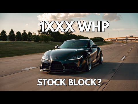 Over 1000WHP on a Stock Block MK5 Supra? Yeah...You Read that Right!
