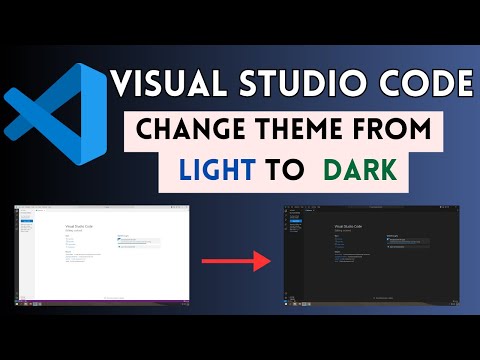 Visual Studio Code: Change Theme From Light to Dark (2024)(FAST+EASY)