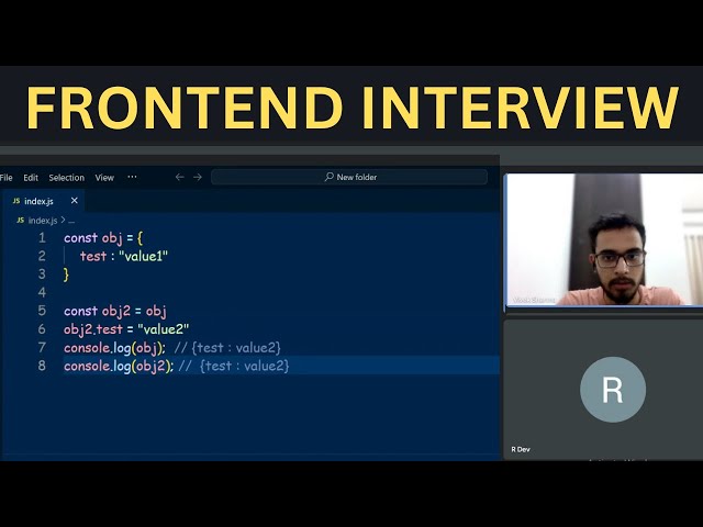 Understanding Javascript And React Insights From A Front End Developer Interview Galaxyai