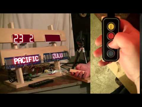 How To Change From 24 To 12 Hour Format Using Buttons BRG Precision Clock MegaTiger
