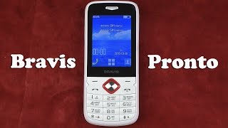 Bravis Pronto (White) купити в інтернет-магазині: ціни на мобільний телефон Pronto (White ...