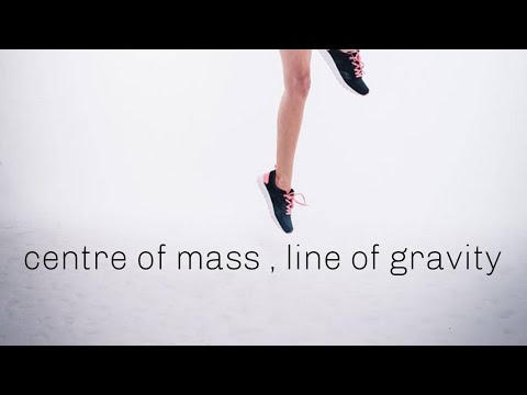 biomechanics - centre of gravity and line of gravity
